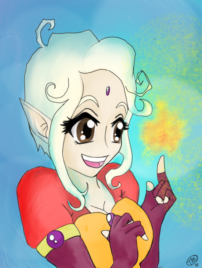 Fantasy Self Portrait by toribirdshamanpants on DeviantArt