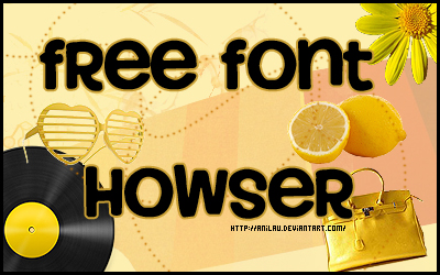 Howser Font by aNiLaU on DeviantArt