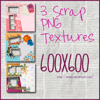 3 Scrap Png Textures by aNiLaU on DeviantArt