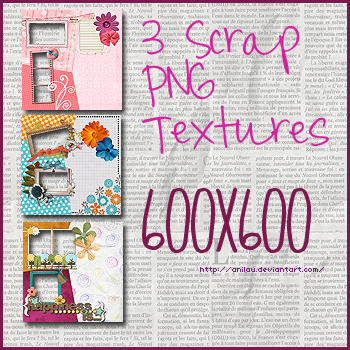 3 Scrap Png Textures by aNiLaU on DeviantArt