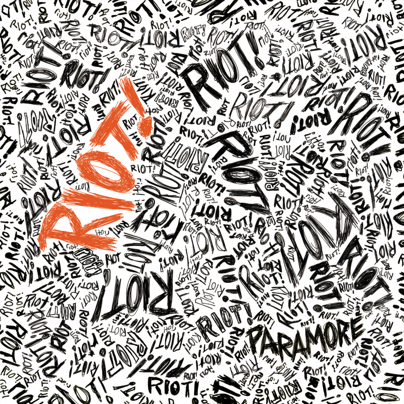 Paramore's Riot Album Font by deadbirdsfly on DeviantArt