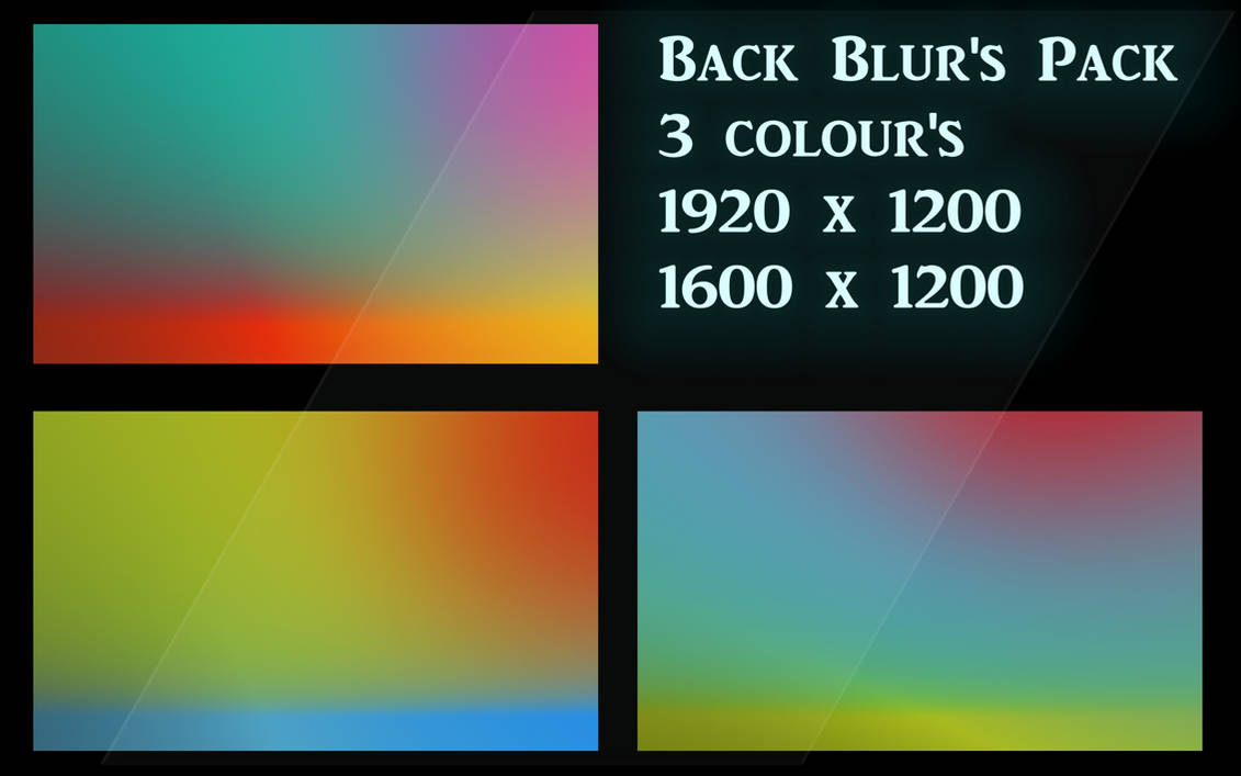 Back Blur's by Ton-K300 on DeviantArt