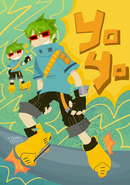 Yoyo Fanart JSRF by potatossaurusss on DeviantArt