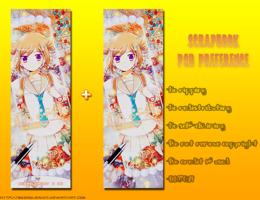 Scrapbook PSD Reference by MegaBleachy on DeviantArt