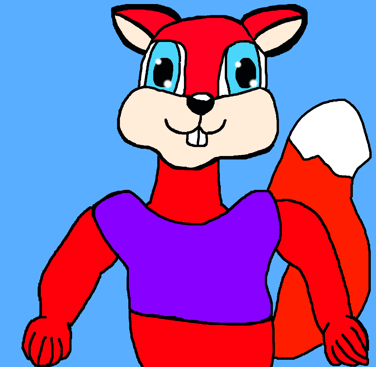 Young Conker by OmegaBlueStone on DeviantArt