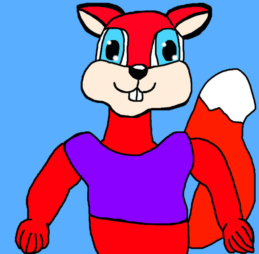 Young Conker by OmegaBlueStone on DeviantArt