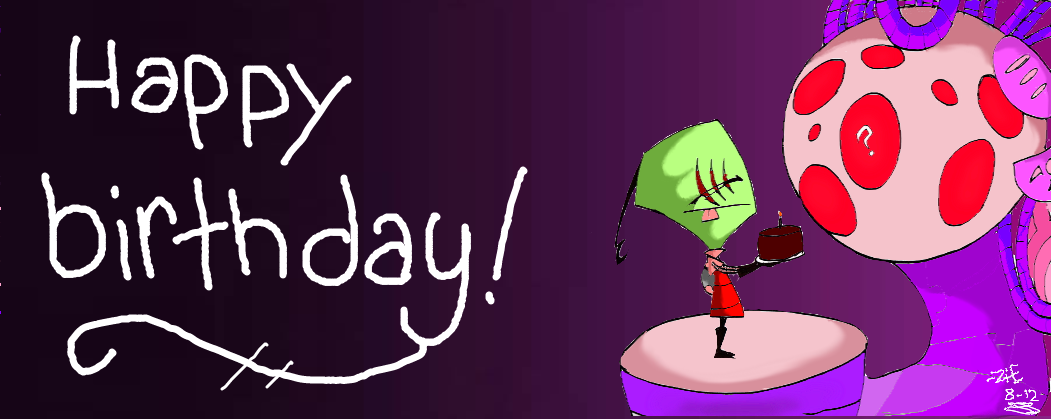 HAPPY BIRTHDAY, CONTROL BRAIN! by InvaderZiE on DeviantArt