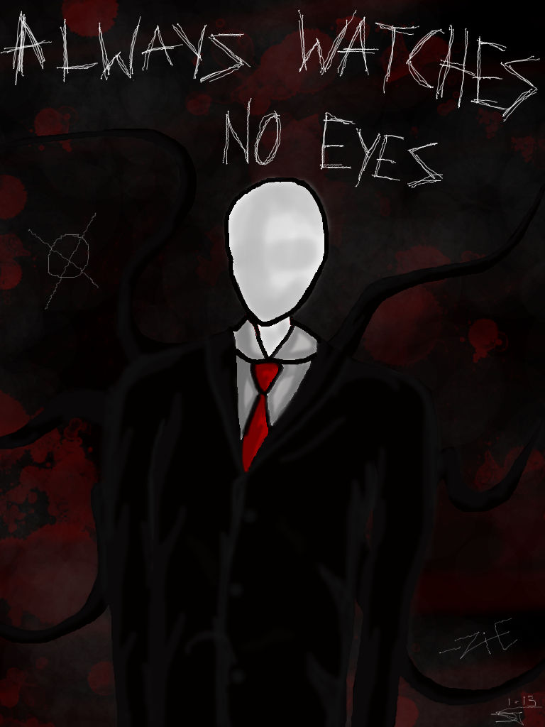 The Slenderman by InvaderZiE on DeviantArt