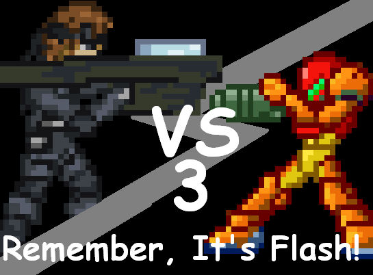 Samus vs Snake SA 3: Darkness by DarkPikachu on DeviantArt