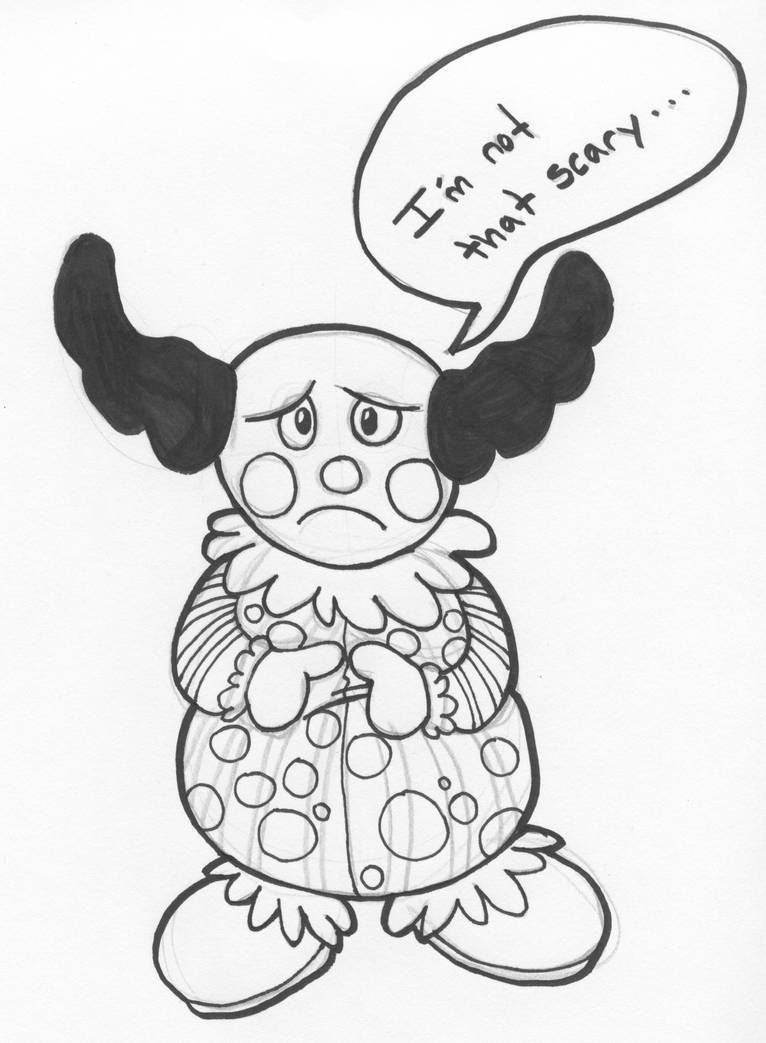 Monster Draw - Clown by Syndehy42 on DeviantArt