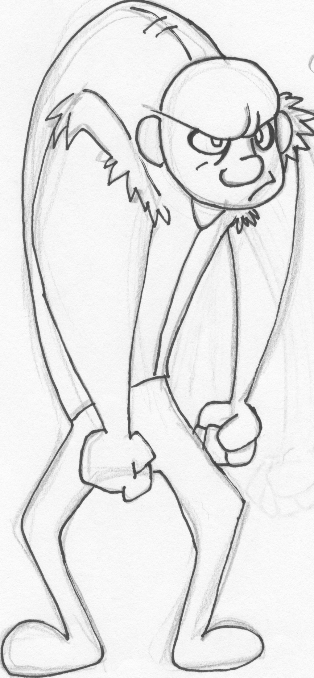 Monster Draw - hunchback by Syndehy42 on DeviantArt