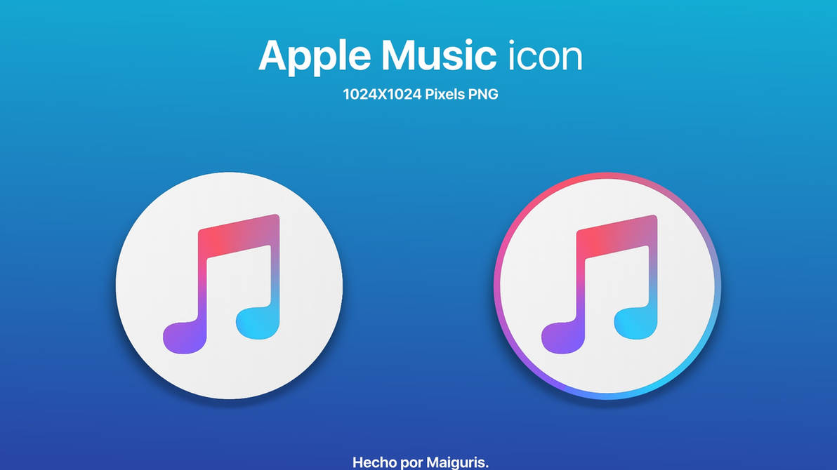 Apple Music icon Maiguris by Maiguris on DeviantArt