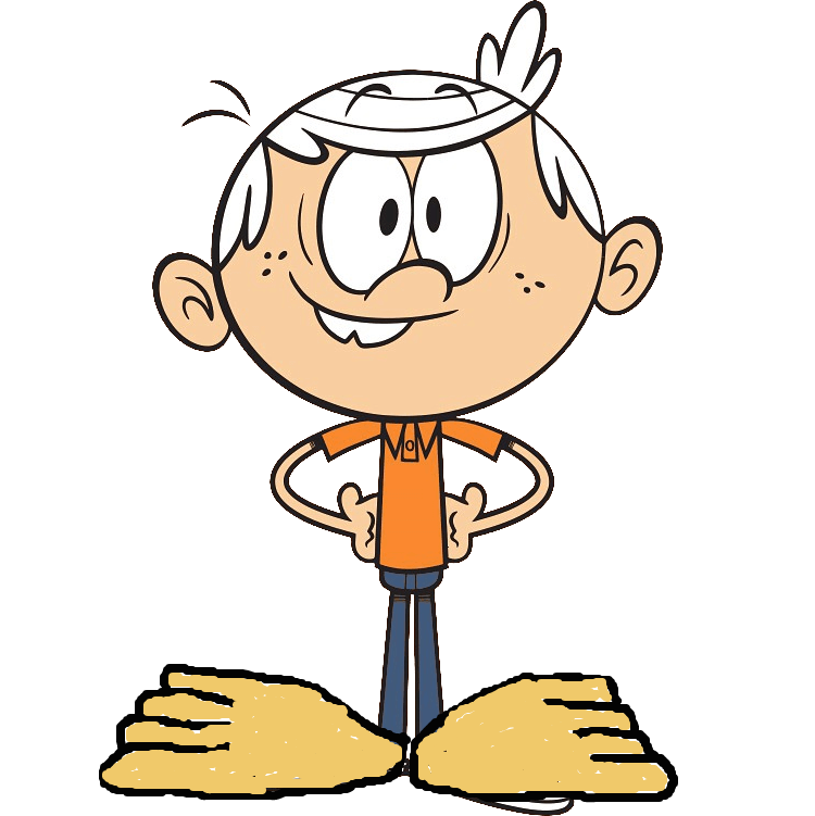 Lincoln loud: Big feet. by MegaByteRed on DeviantArt
