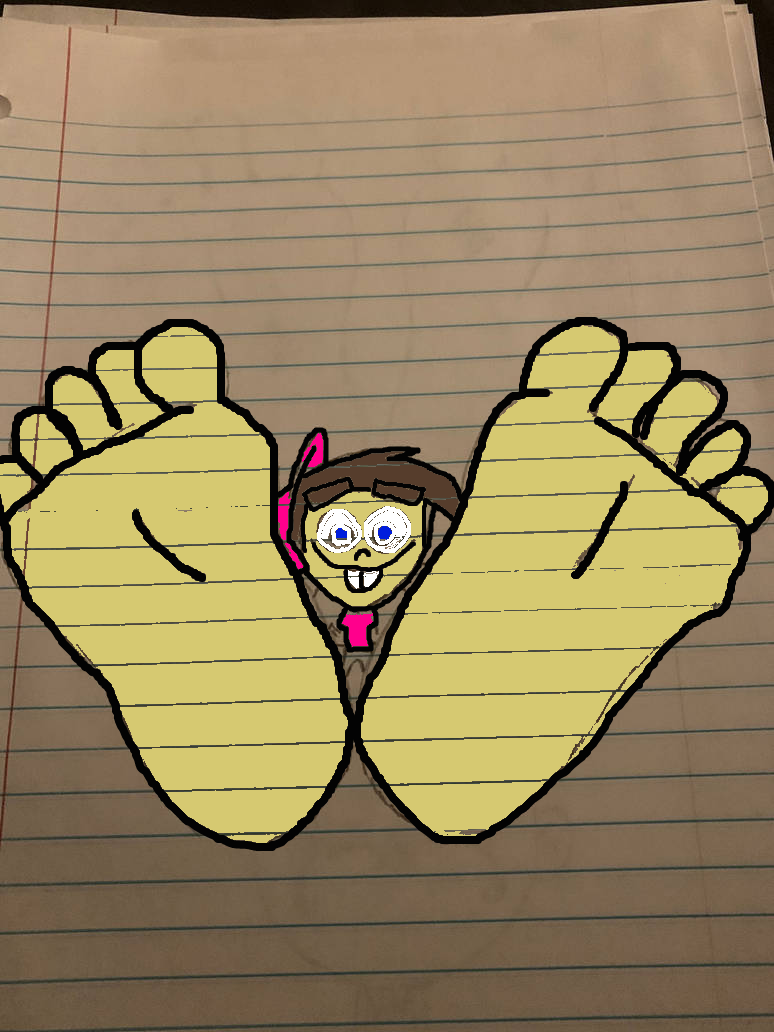 Timmy Turner Big Feet. by MegaByteRed on DeviantArt