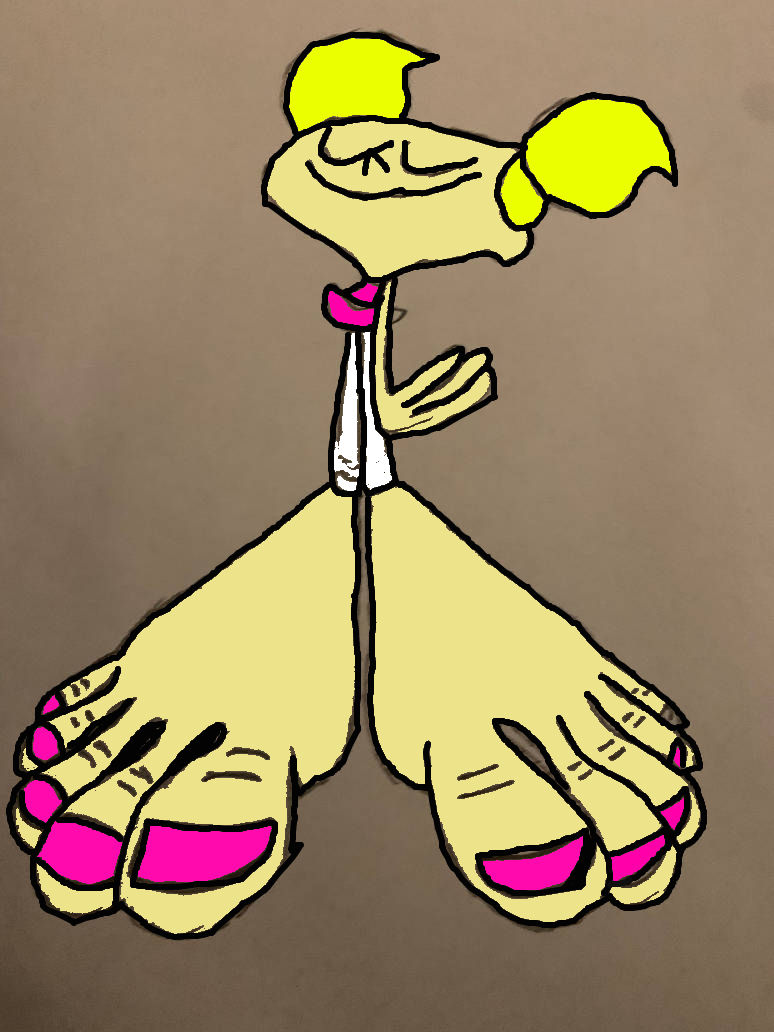 Big Foot Dee Dee. by MegaByteRed on DeviantArt