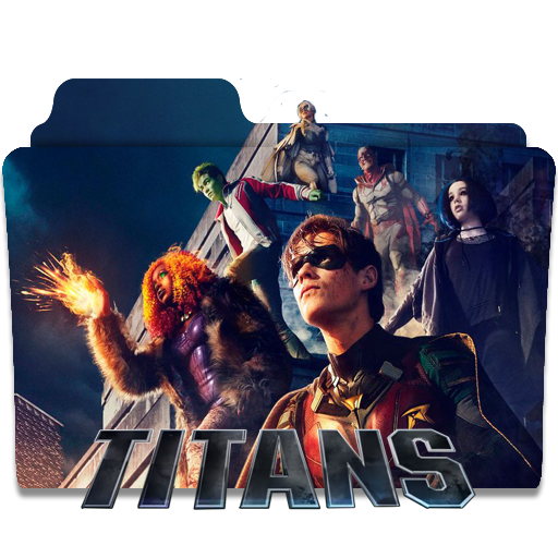 Titans Season 1 folder icon by aadhibest on DeviantArt