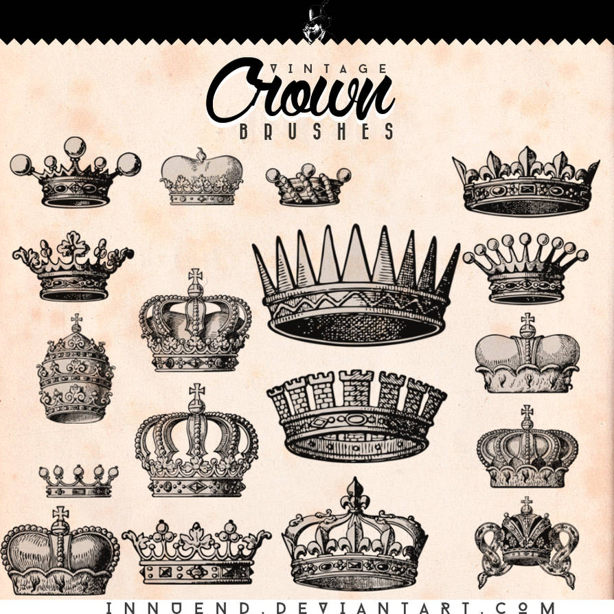 Crown brushes by Innuend on DeviantArt
