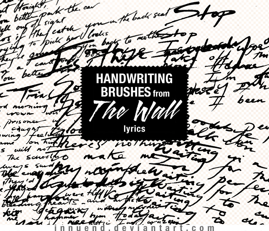 Handwriting brushes Vol. 01 by Innuend on DeviantArt