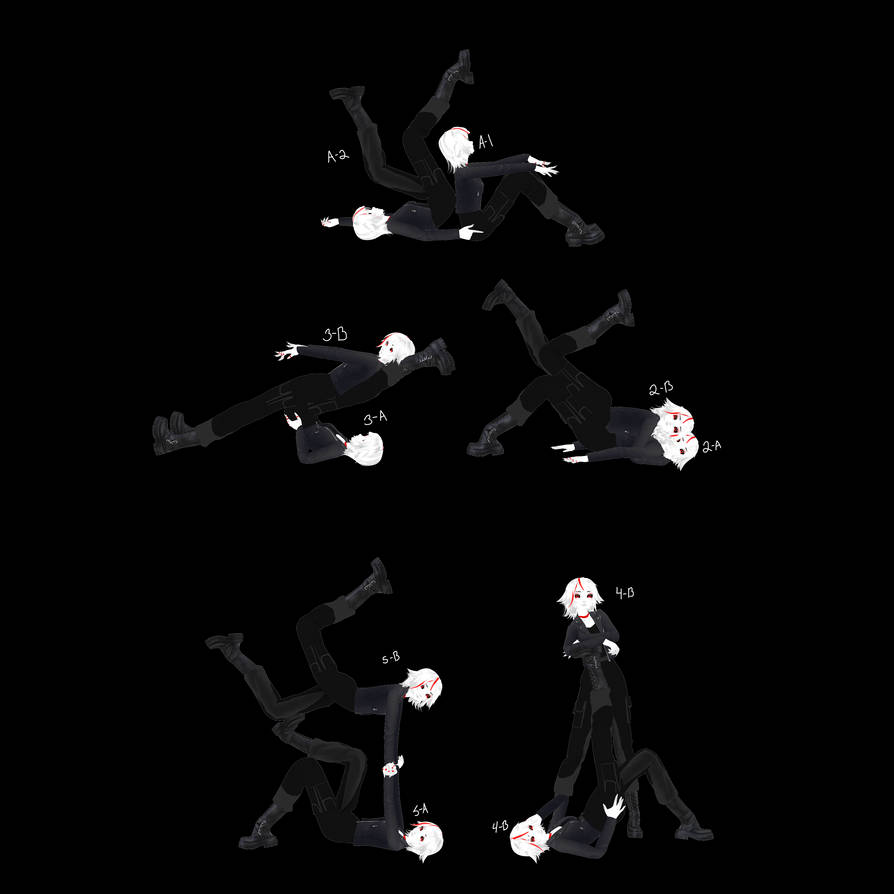 Strange 2-Person Pose Pack [MMD POSE DL] by sikaeslieas on DeviantArt