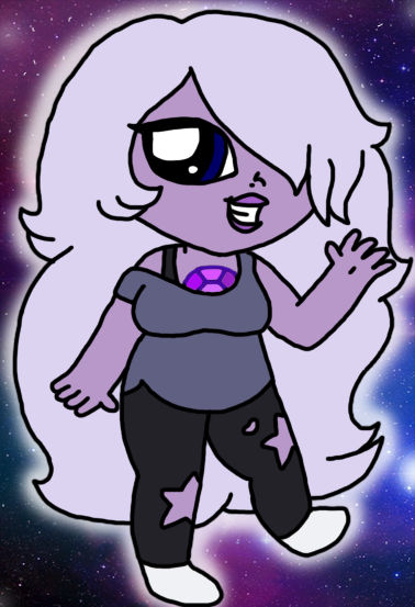 Amethyst (Steven Universe) by ScribbleHeart101 on DeviantArt