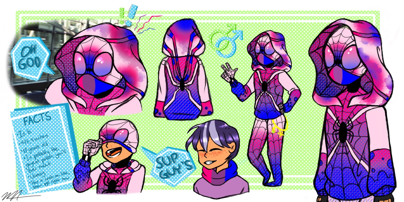 OC - Spidersona // SpiderBi by 13KeithXPidge13 on DeviantArt