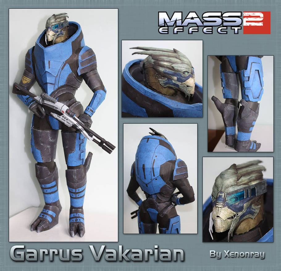 Garrus Papercraft Download by Avrin-ART on DeviantArt