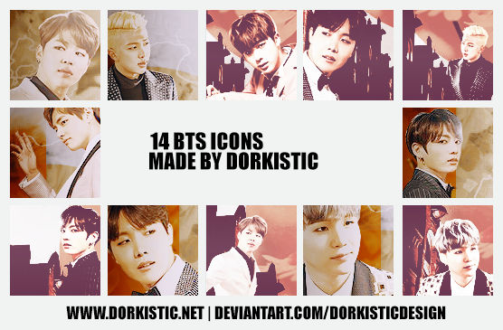 BTS Icons by DorkisticDesign on DeviantArt