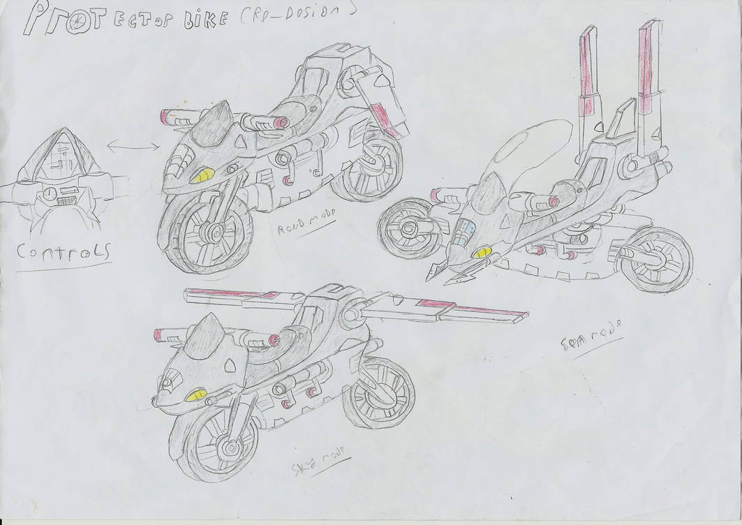 silver protector-protectobike (redesign) by robertoadder8 on DeviantArt