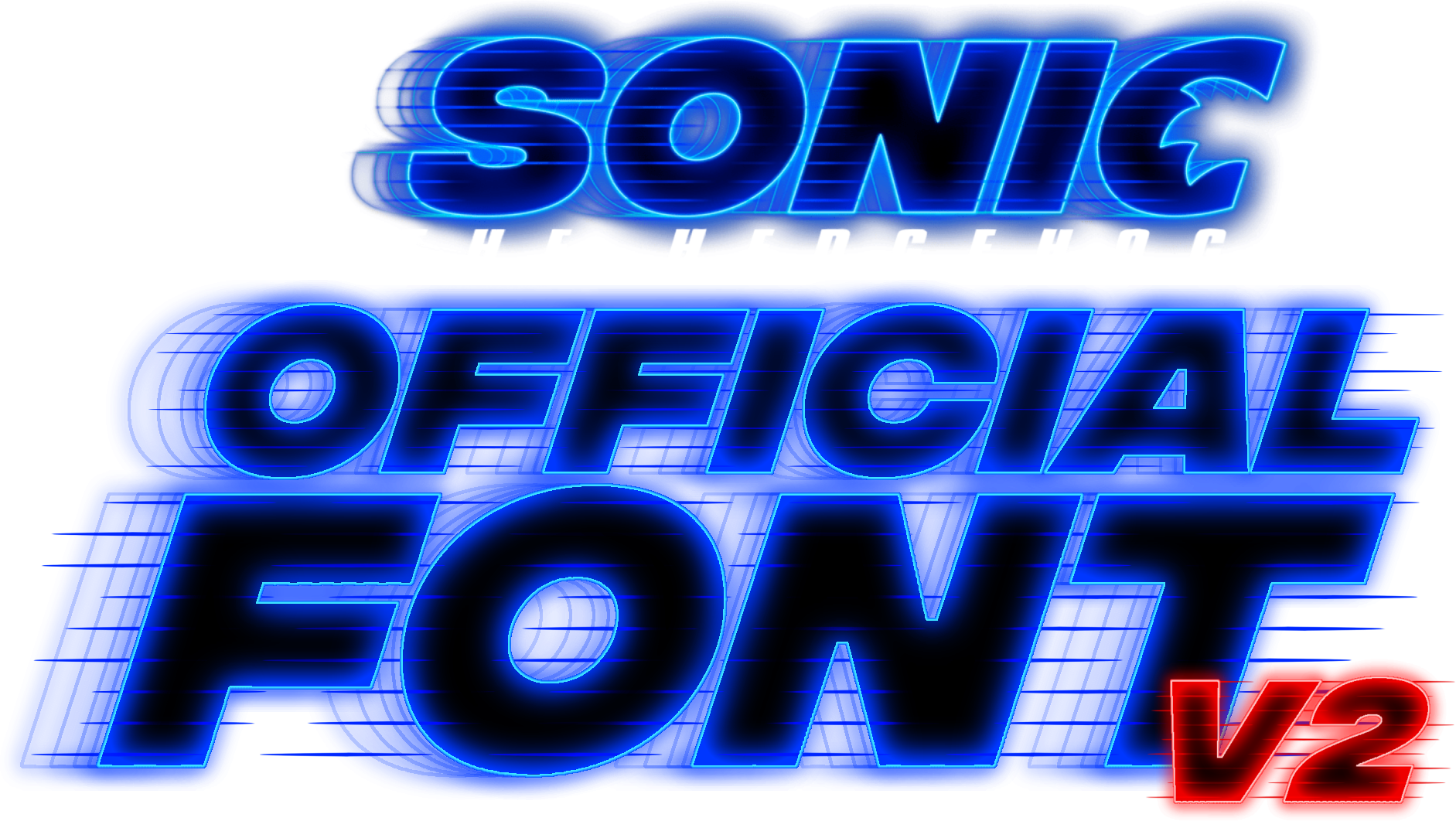 Sonic The Hedgehog (Movie) Official Font v2 DL by EdgarDALoquendo on DeviantArt