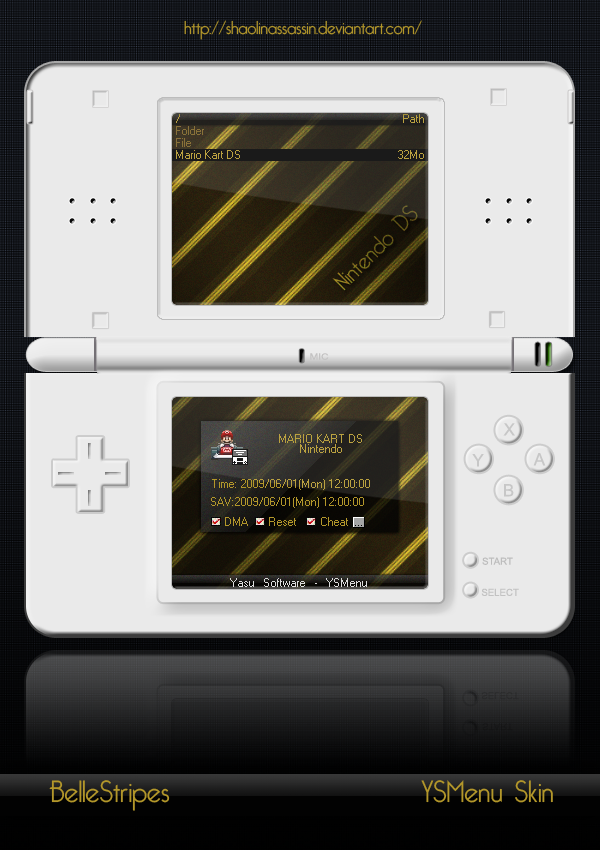 BelleStripes YSMenu Skin by ShaolinAssassin on DeviantArt