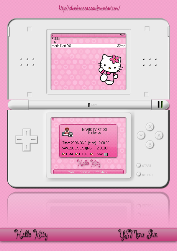 Hello Kitty YSMenu Skin by ShaolinAssassin on DeviantArt