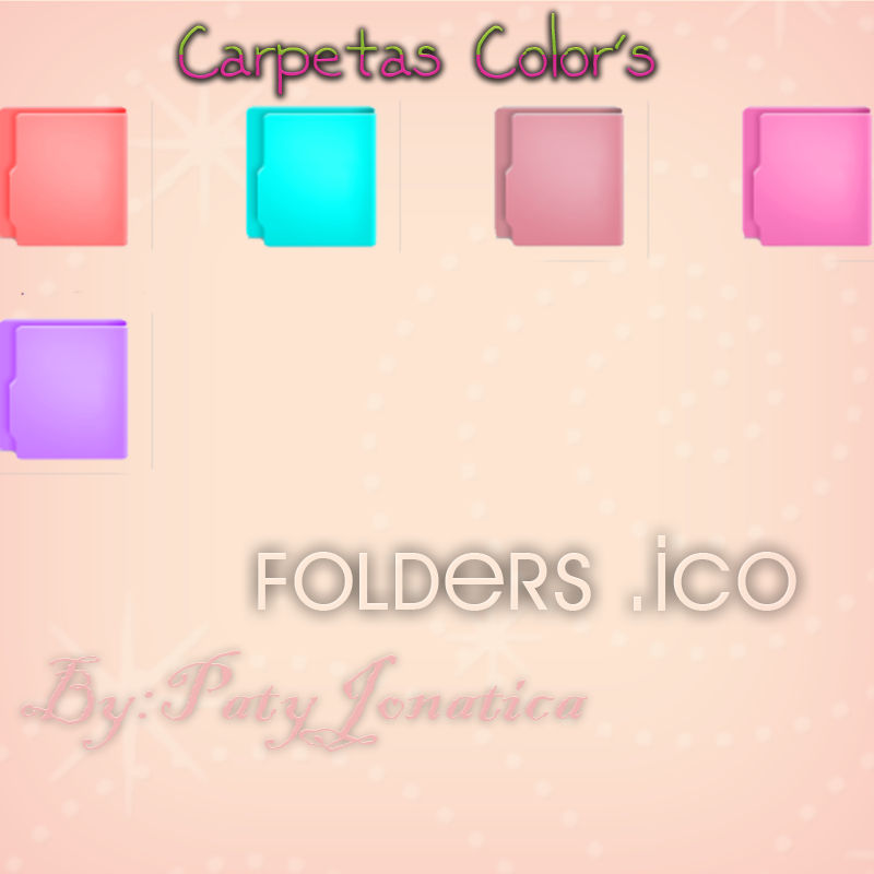 Folders Colors' .ico by PatyJonatica on DeviantArt
