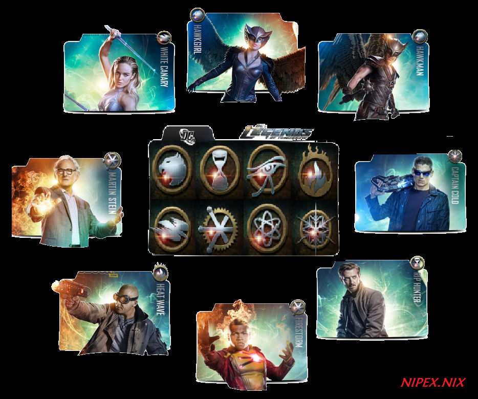 DC Legends Of Tomorrow (Season 1) Folder (.ico) by nipexnix on DeviantArt