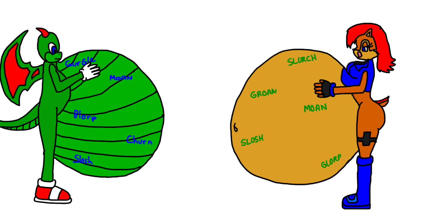 Request: Double vore - Cameron and Sally by Ant-D on DeviantArt