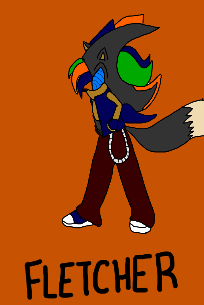 Fanart: Fletcher the Hedgewolf by Ant-D on DeviantArt