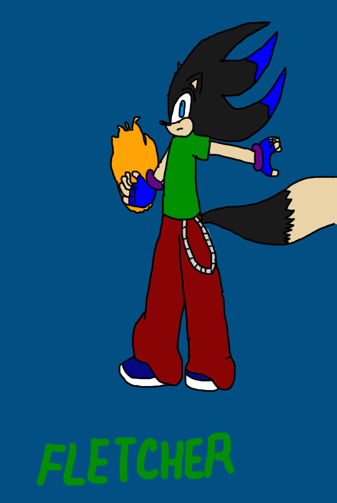 Fanart N.2 Fletcher the Hedgewolf by Ant-D on DeviantArt
