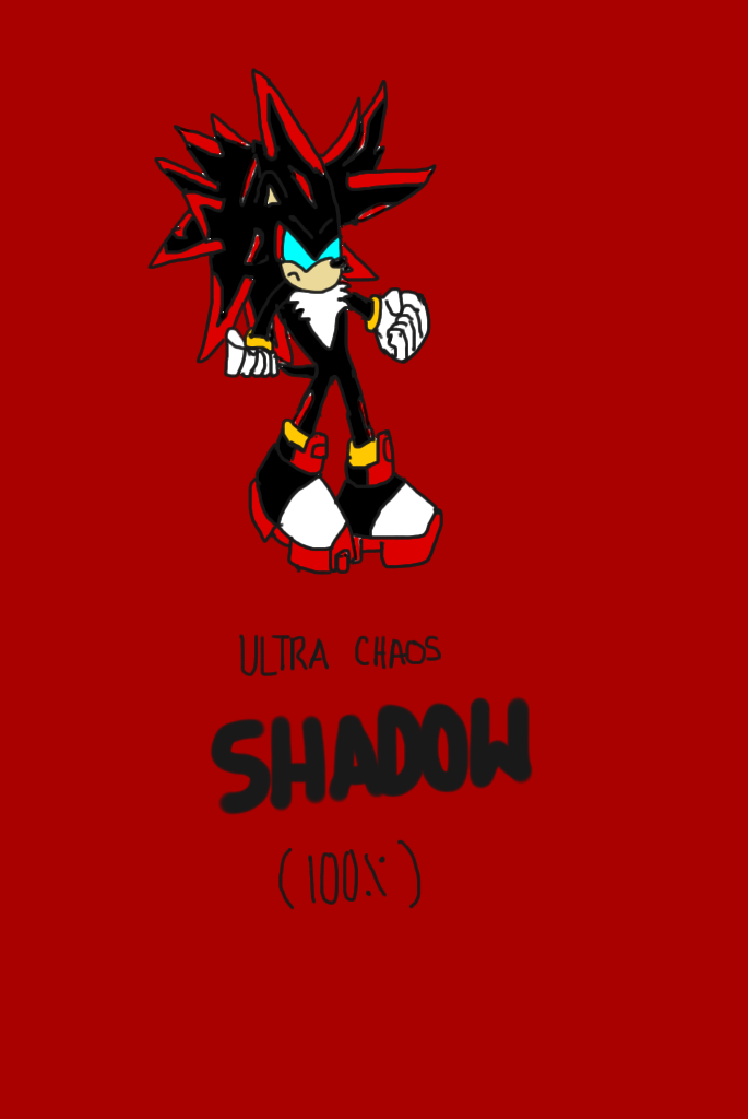 Ultra Chaos Shadow (100%) by Ant-D on DeviantArt