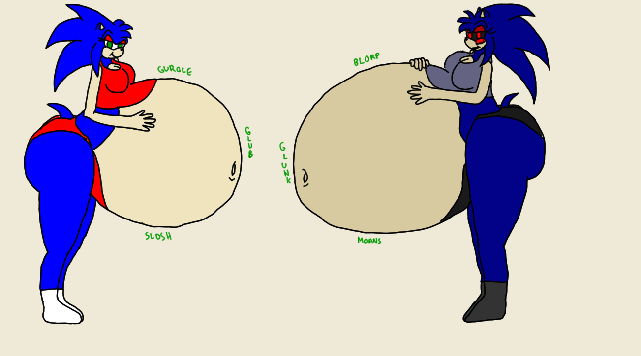R-BG: Double Vore - Sonica And Good Sonica Exe by Ant-D on DeviantArt
