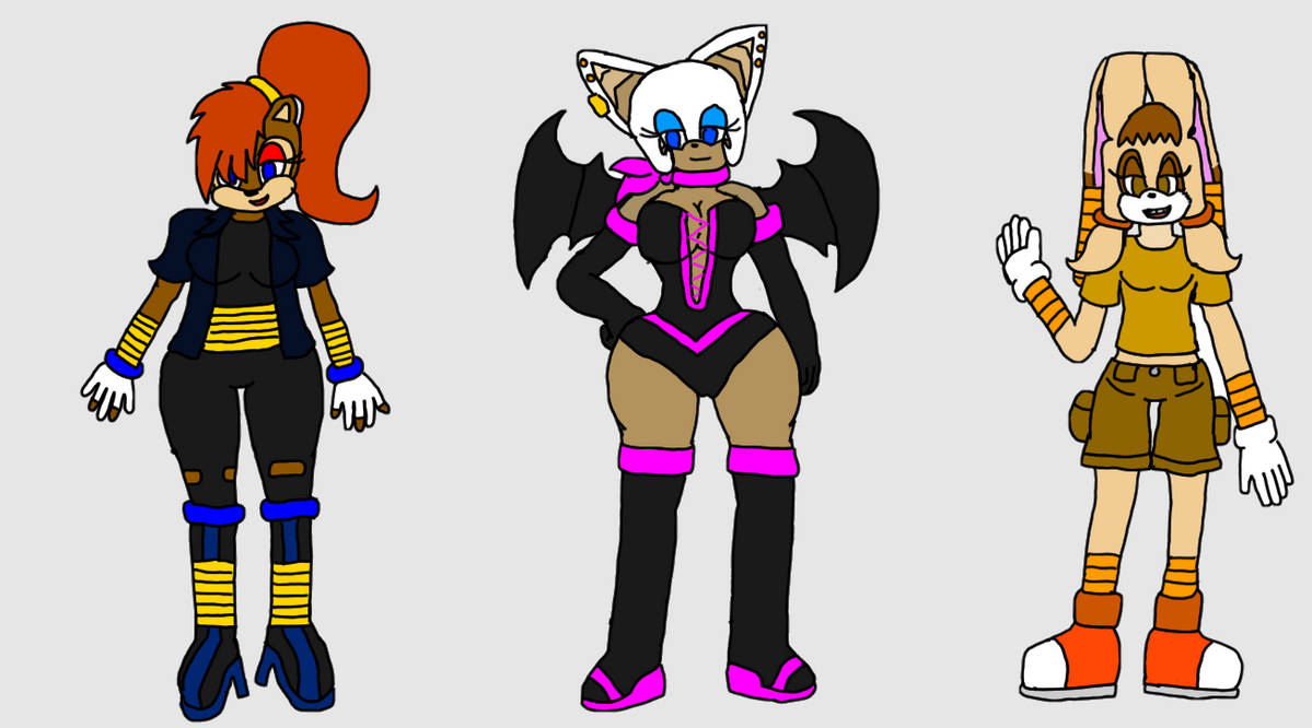 Sonic Boom Girls by Ant-D on DeviantArt