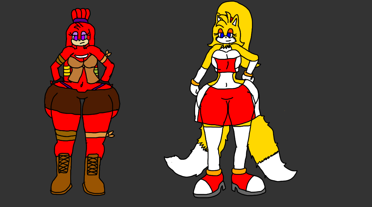 Fem Sonic Characters 3 by Ant-D on DeviantArt