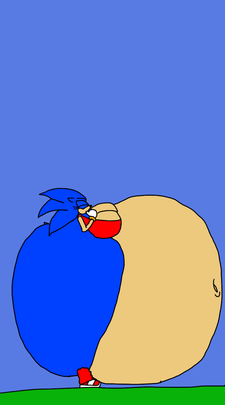 Request Sonica inflates herself page 10 by Ant-D on DeviantArt