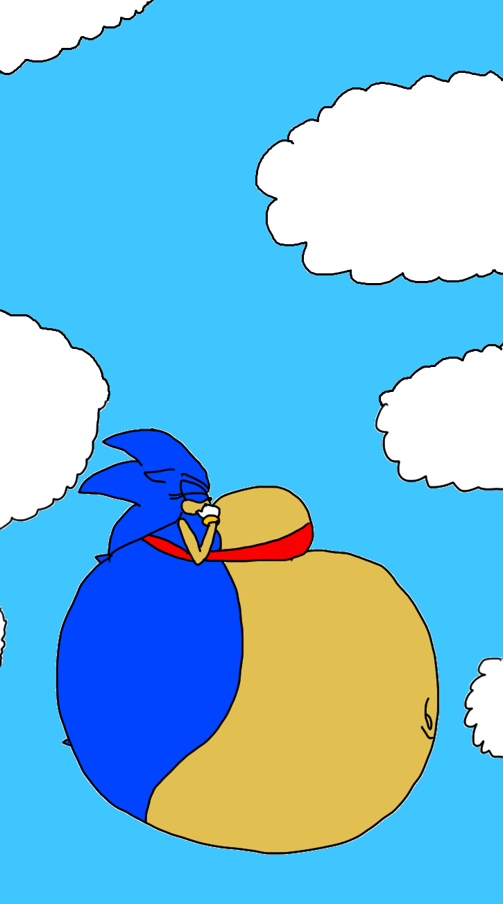 Request Sonica inflates herself page 15 by Ant-D on DeviantArt