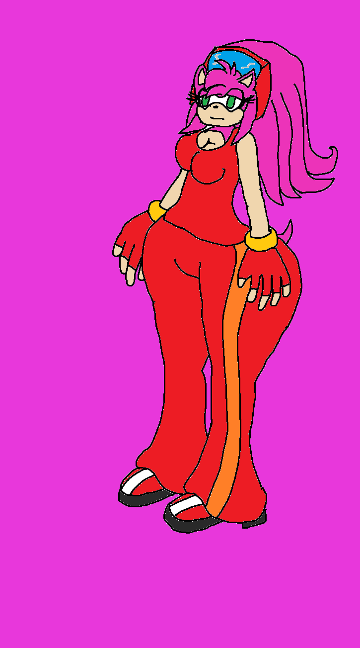 .:FANART:. Future Amy Rose by Ant-D on DeviantArt