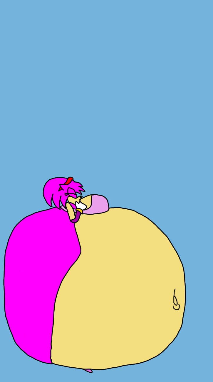 .: REQUEST:. Amy inflates herself 3 by Ant-D on DeviantArt