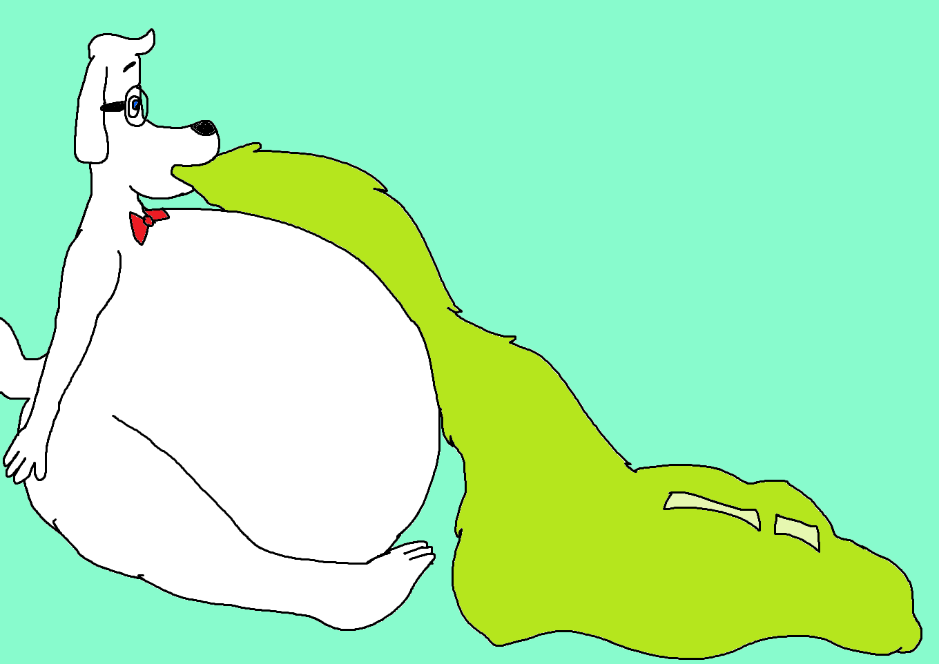 .:REQUEST:. Mr Peabody Slime Inflation by Ant-D on DeviantArt