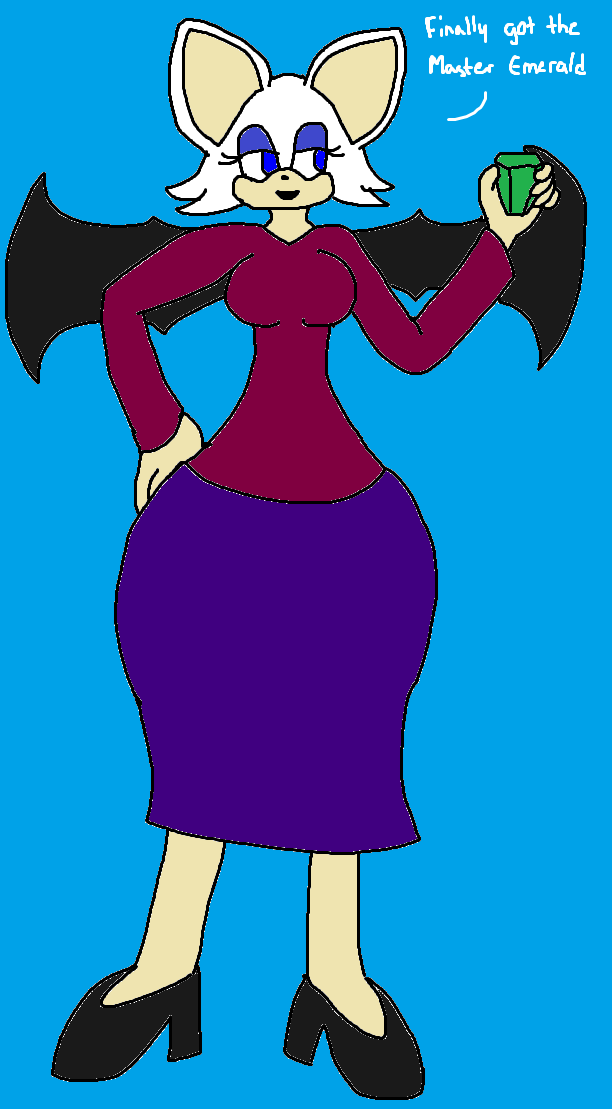 .:REQUEST:. Giantess Rouge The Bat by Ant-D on DeviantArt