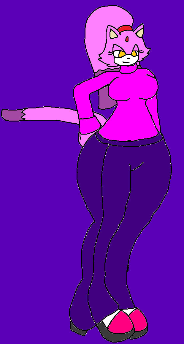 Fa1 Blaze The Cat By Ant D On Deviantart