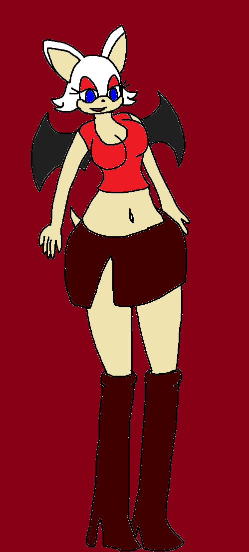 Rouge The Bat (FANART) by Ant-D on DeviantArt