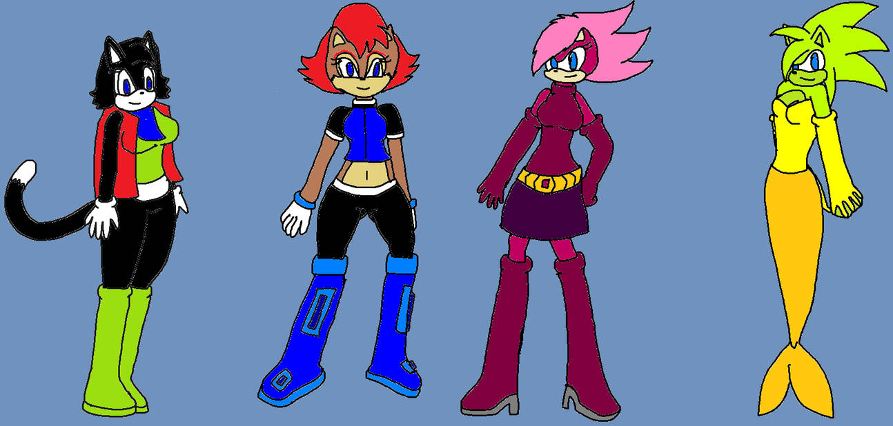 OFA: Sonic Girls Collection Bash 3 by Ant-D on DeviantArt