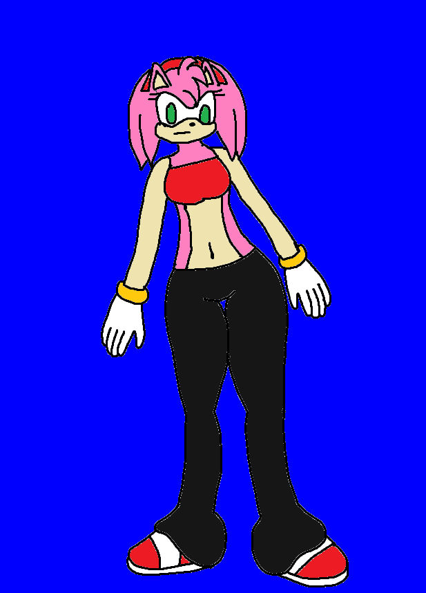 (FANART) Amy Rose The Hedgehog by Ant-D on DeviantArt